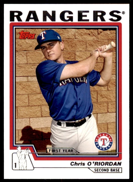 2004 TOPPS CHRIS O'riordan Texas Rangers #316 EUR 2,04 - PicClick FR