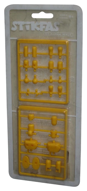 STIKFAS G2 ALPHA Male Amarillo Figura De Acción Poseable AMG2004B EUR ...