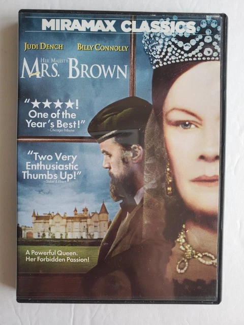MRS. BROWN DVD Miramax Classic - Judi Dench 2011 Echo Bridge Ent. Movie ...