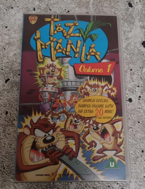 TAZ MANIA VOLUME 1 VHS Video Cassette Film EUR 28,47 - PicClick IT