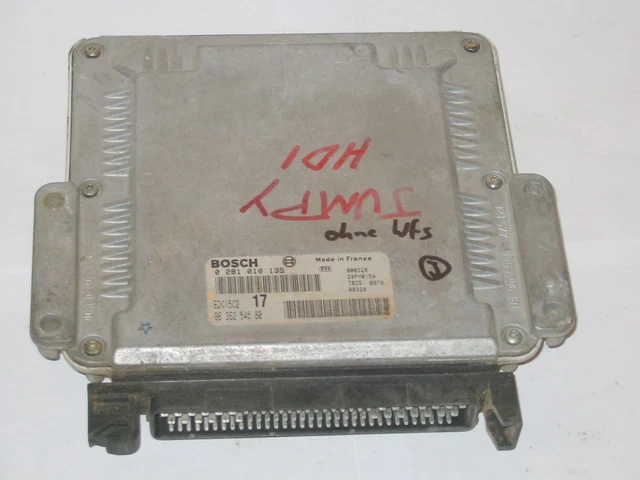 MOTORSTEUERGERÄT OHNE WFS Peugeot Expert 2.0l HDI 110 RHZ 9636254580 ...