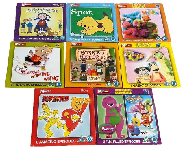 DAILY/SUNDAY MIRROR: BUNDLE Of Kid’s DVDs From The Greatest Kids’ DVD ...