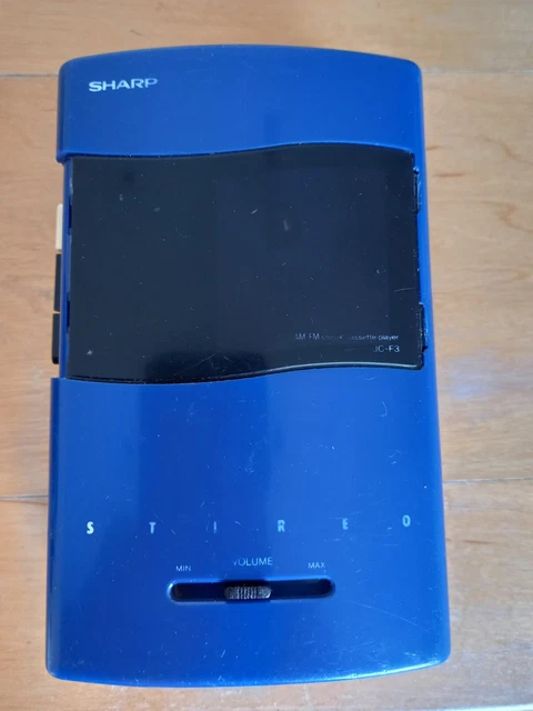 VINTAGE SHARP JC-F3 Personal Stereo Cassette Player Fm Walkman ...