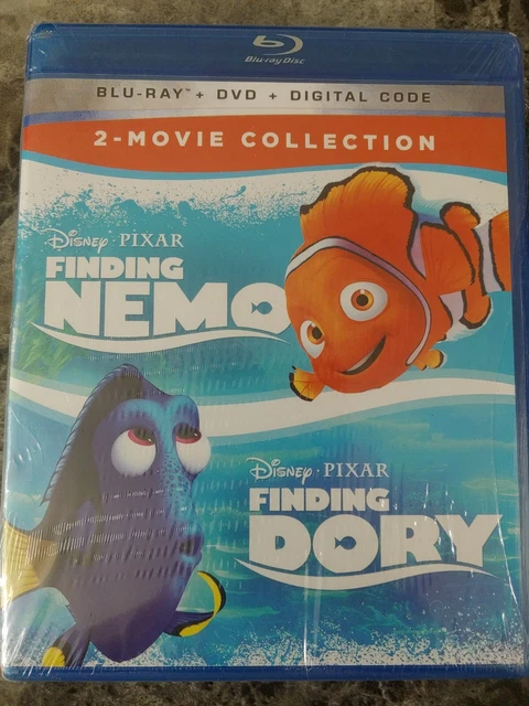 FINDING NEMO / Finding Dora: 2-Movie Collection (Blu-ray) No Digital ...