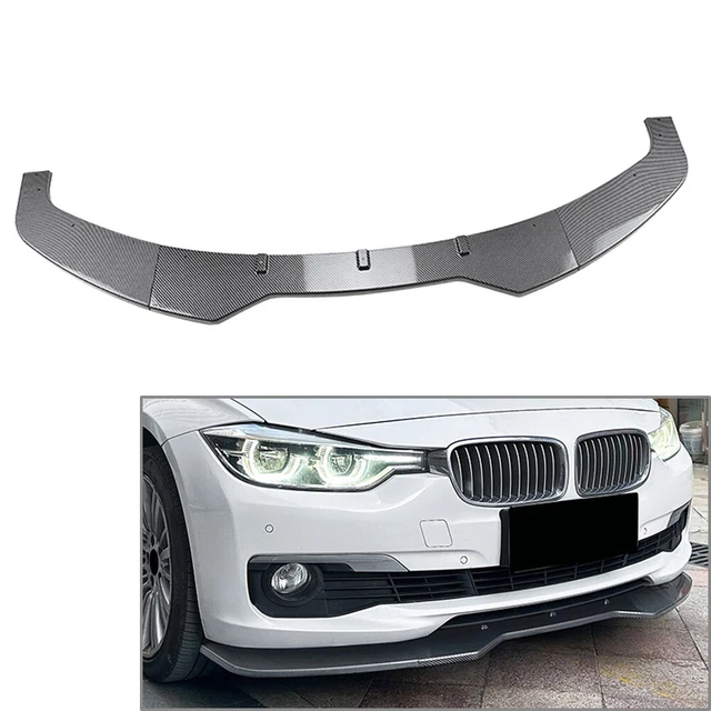FRONT BUMPER LIP Spoiler Splitter Body Kit Fit BMW 3 Series F30 F31 ...