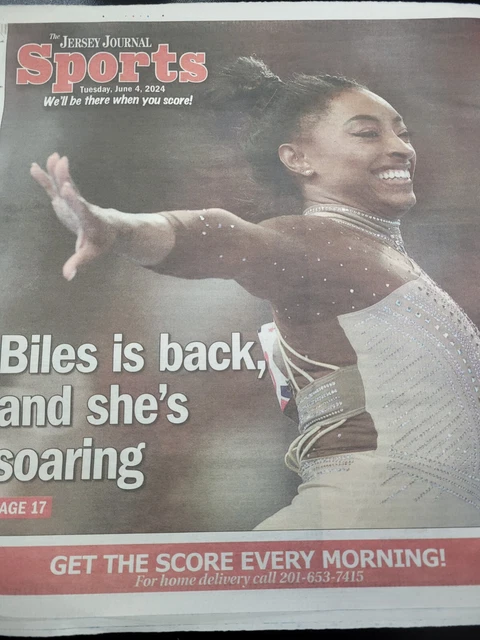 SIMONE BILES IS Back And Soaring All Around Us Champ Ny Jersey Journal ...