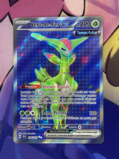 CARTE POKÉMON : Vert-de-Fer EX 186/162 Forces Temporelles Française ...