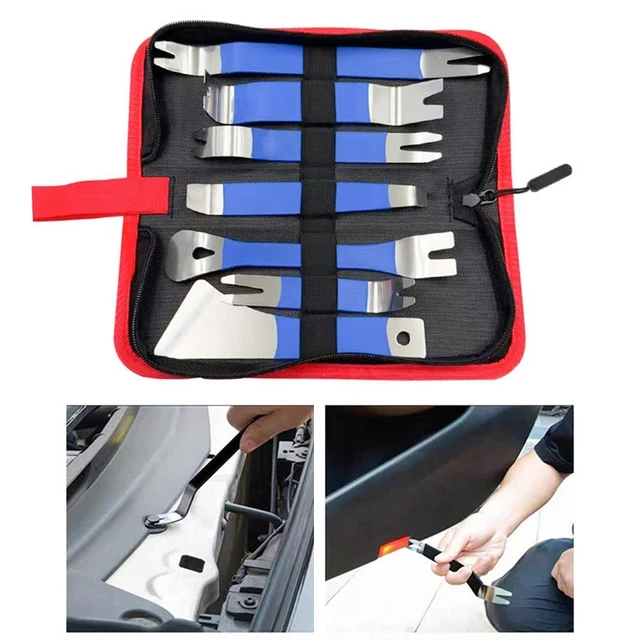 ESSENTIAL CAR TRIM Removal Tools 7 Piece Kit for Audio and Interior ...