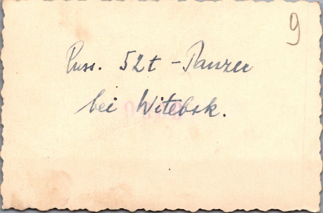 FOTO, 11 I.R.32, KW II Panzer bei Witebsk, Russland (MJ-18) EUR 4,90 ...