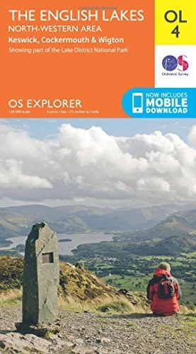 THE LAKE DISTRICT OS Explorer Map: OL4 The English Lakes -... by ...