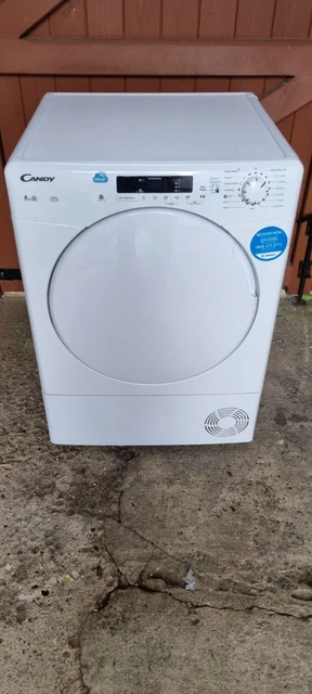 CANDY SMART CSC8DF 8Kg Condenser Tumble Dryer - White £50.00 - PicClick UK