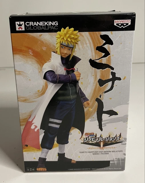 NARUTO BANPRESTO SHINOBI Relations - Figurine Minato Namikaze Crane ...