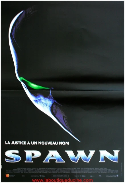SPAWN AFFICHE CINÉMA ORIGINALE 60x40 Movie Poster MARTIN SHEEN COMICS MARVEL DC EUR 9,90 ...