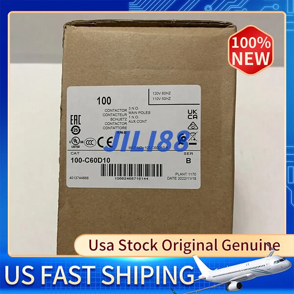 CONTACTOR 100-C60D10 NUEVO sellado de fábrica Allen-Bradley envío ...