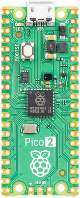 RASPBERRY PI PICO 2 Microcontroller Board RP2350 Dual-Core 150 MHz ...