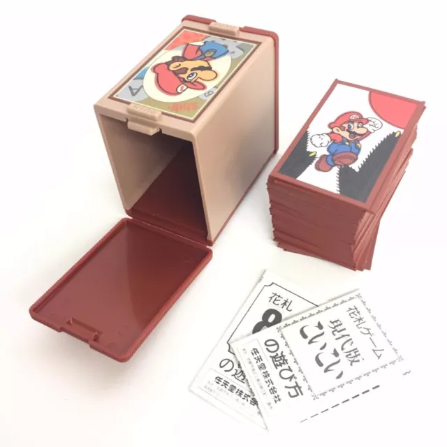 Club Nintendo Mario Hanafudararejapanese Playing Cardsredgood Condition £2831 Picclick Uk