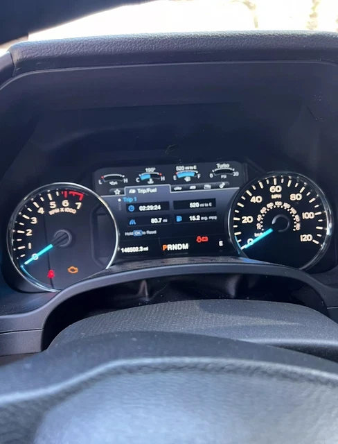 SPEEDOMETER INSTRUMENT CLUSTER GAUGES 2017 F150 8” Platinum Lariat King ...