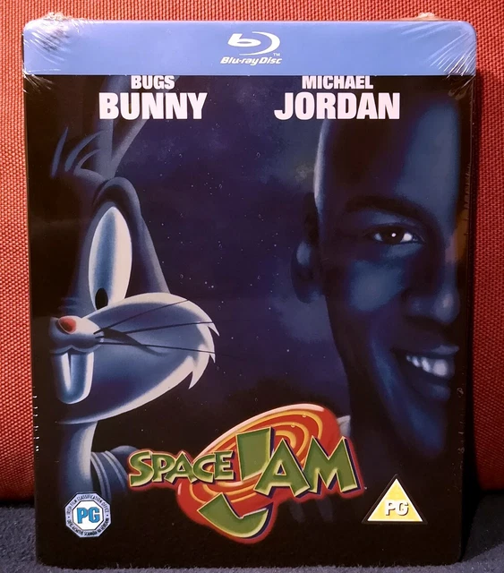 SPACE JAM ZAVVI Steelbook Edition Blu-ray 1996 Original Michael Jordan ...