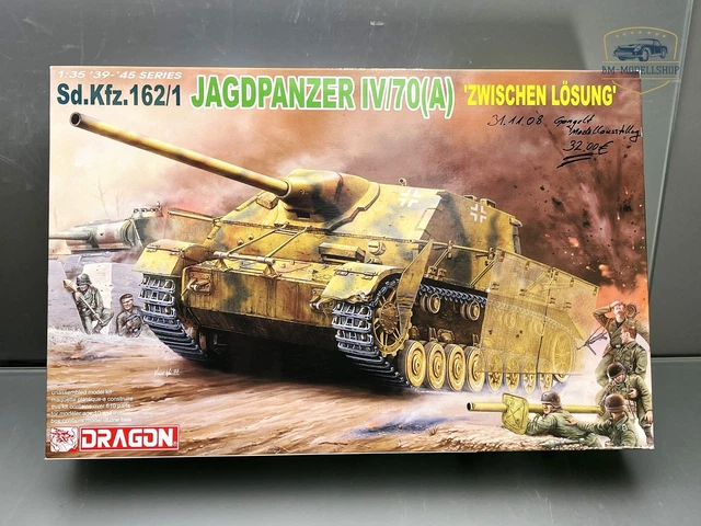 1:35 DRAGON 6082 Sd.Kfz.162/1 Jagdpanzer IV/70(A) Bausatz // 3 i 0664 ...