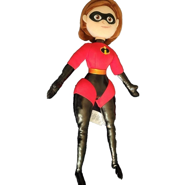 DISNEY PIXAR THE Incredibles Mrs. Incredible Elastigirl Plush Stuffed ...