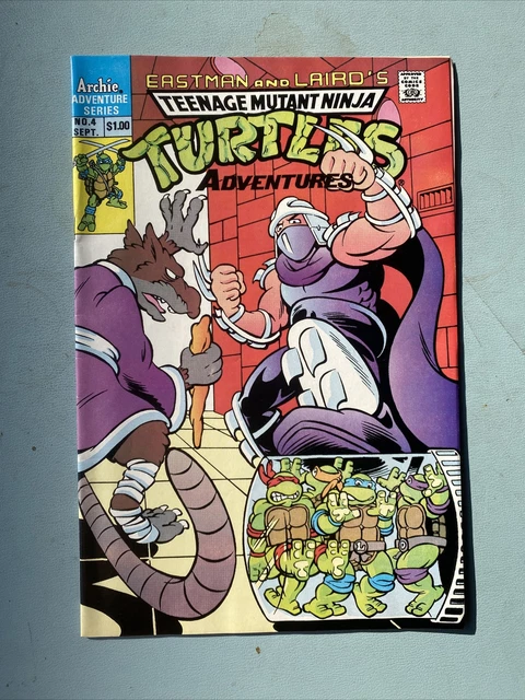TEENAGE MUTANT NINJA Turtles Adventures #4 (Archie Comic Publications ...