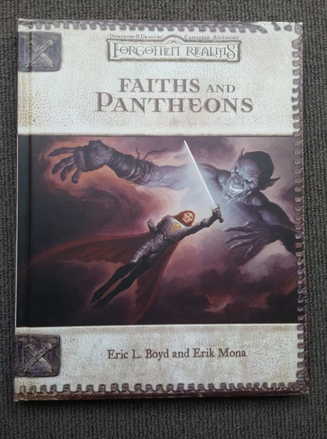 DUNGEONS & DRAGONS (D&D 3.5): Faiths And Pantheons (Hardcover) (d20 ...