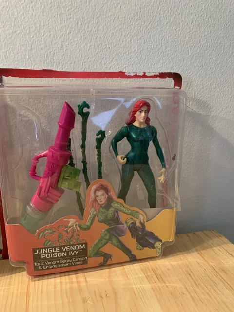1996 KENNER BATMAN Forever JUNGLE VENOM POISON IVY (In Package Missing ...