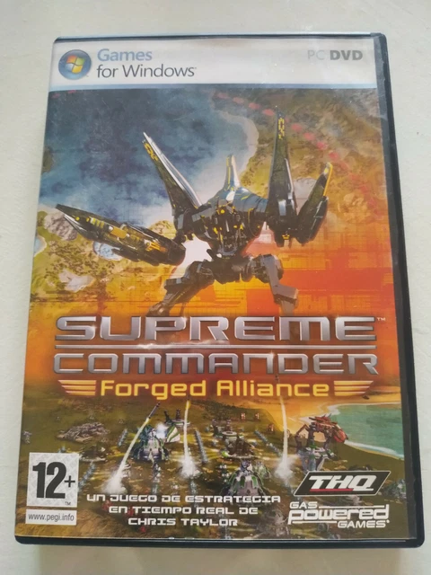 SUPREME COMMANDER FORGED Alliance Thq juego para PC Dvd-rom Edizione ...