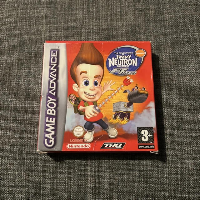 THE ADVENTURES OF JIMMY NEUTRON BOY GENIUS JET FUSION Game Boy Advanced ...