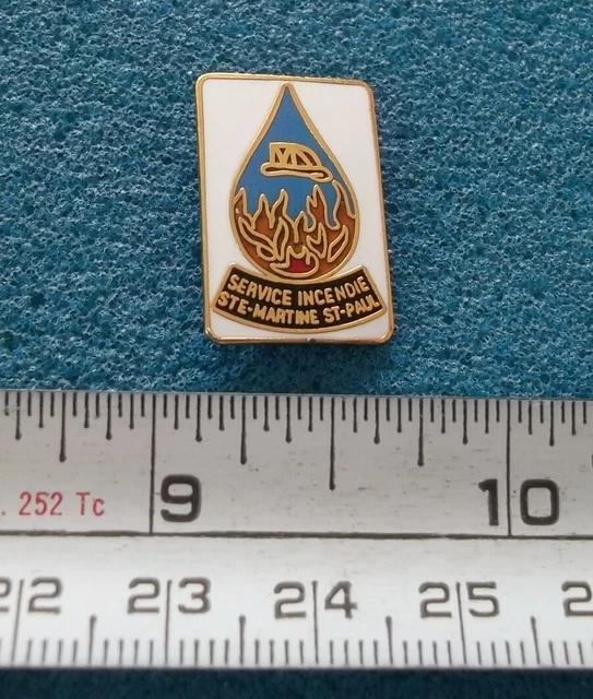 SERVICE INCENDIE STE-MARTINE St-Paul Fire Firefighting Rescue Pompier ...