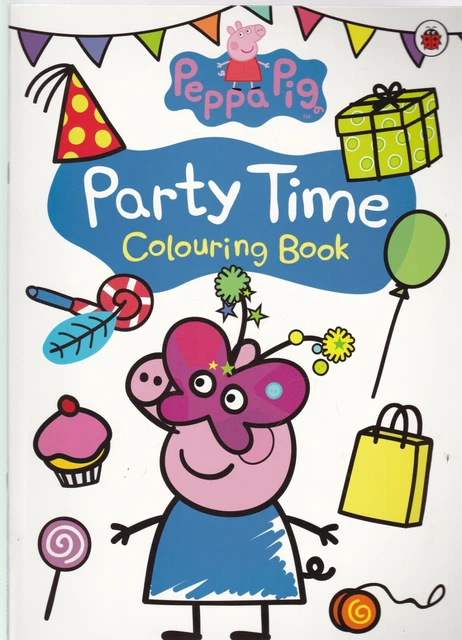 PEPPA PIG COLOURING Book: Party Time EUR 5,82 - PicClick IT