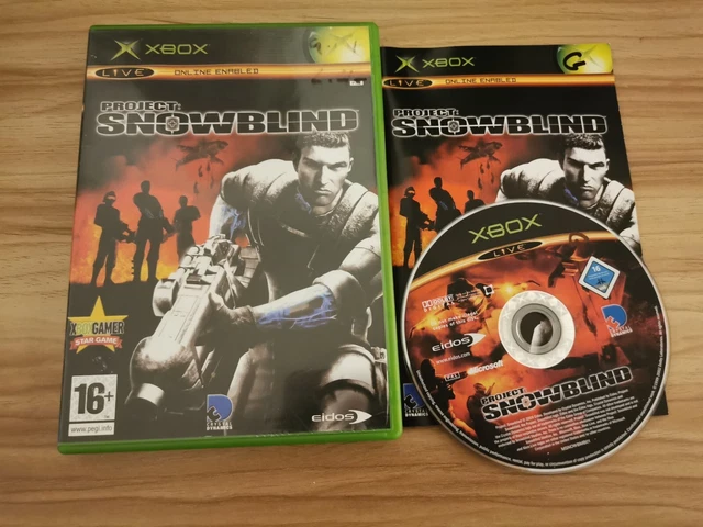 PROJECT SNOWBLIND FOR Microsoft Xbox Original Complete £3.25 - PicClick UK