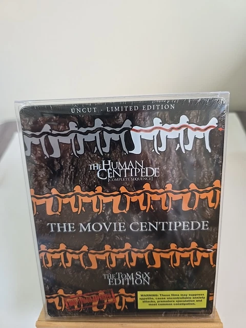 THE HUMAN Centipede Trilogy Blu-Ray Steelbook Complete Sequence New ...
