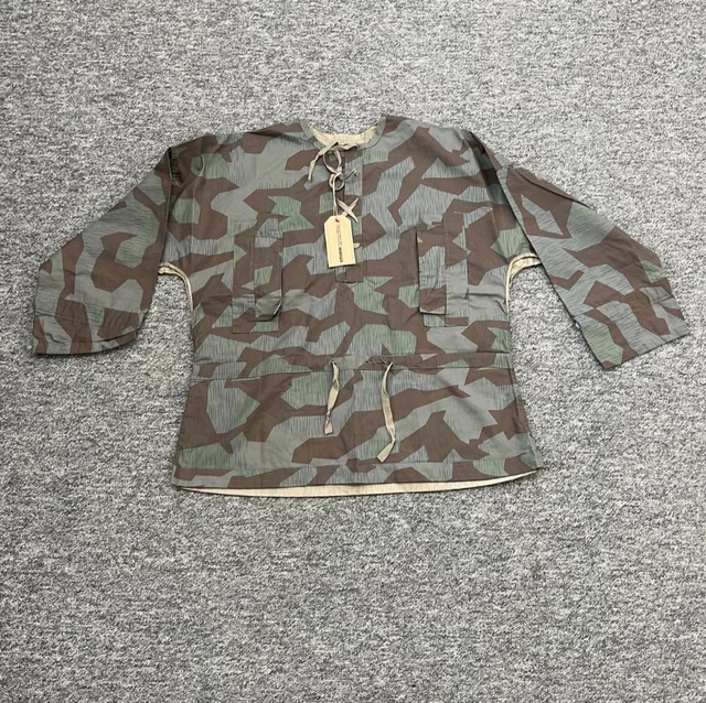 WW2 GERMAN HEER Splinter Smock - Repro - Size M - 100% Cotton - Lightweight £30.00 - PicClick UK