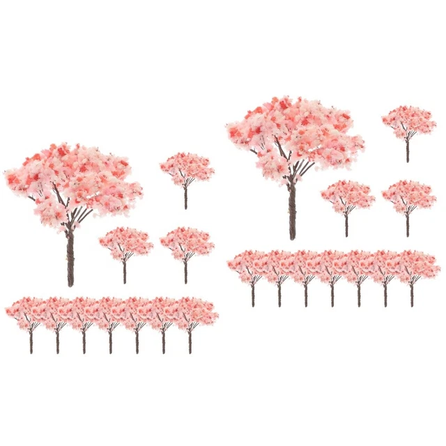 12PCS LIFELIKE TINY Trees Model Party Landscape Decor Wedding £15.99 ...