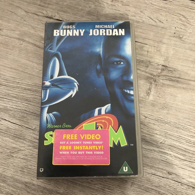 SPACE JAM VHS Cassette £2.50 - PicClick UK