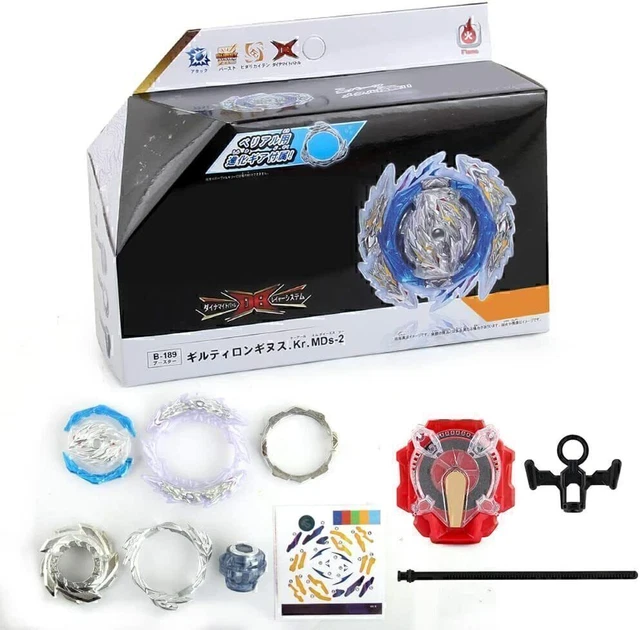 NEW B-189 GUILTY Longinus Kr Metal Destroy-2 Beyblade DB+Sparking LR ...