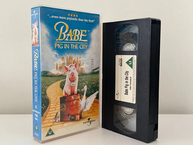 BABE PIG IN The City - James Cromwell - PAL VHS Video Tape (H60) £2.99 ...
