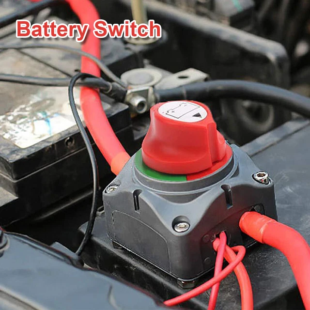 BATTERY SWITCH 12V/24V/48V/60V Battery Disconnect Switch Power Cut ...