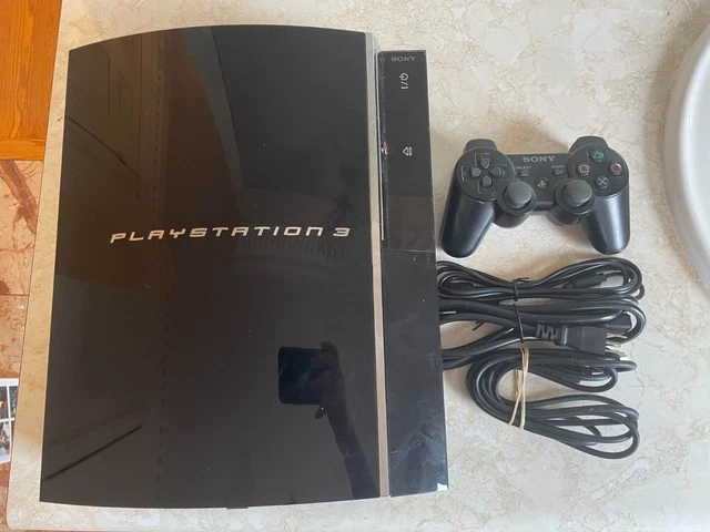 PLAYSTATION 3 PS3 Console Backwards Compatible Console 80GB CECHE01 ...