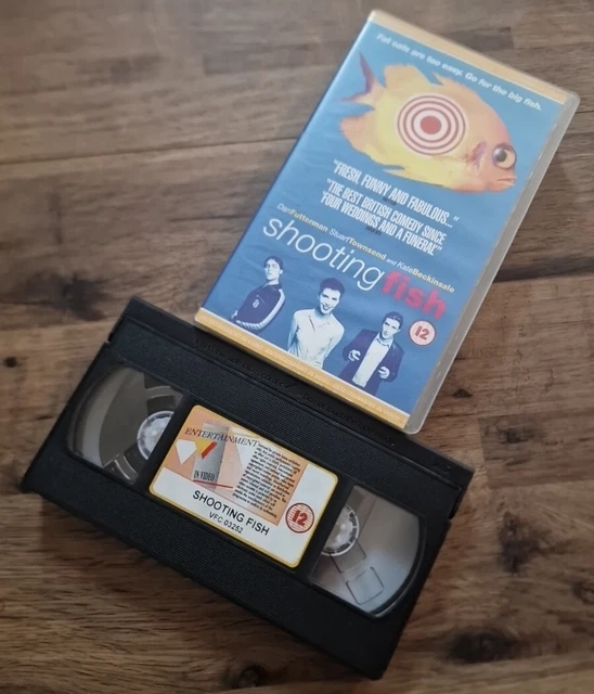 SHOOTING FISH (VHS) 1997 Big Box Dan Futterman, Stuart Townsend, Kate ...