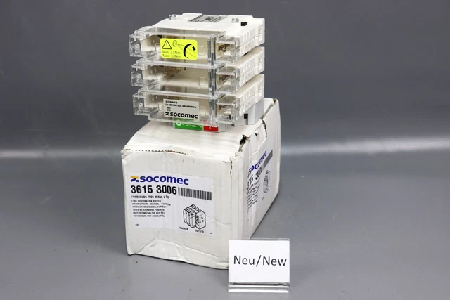 SOCOMEC 3615 3006 T00C 3x63A L Dr Interruttore-Sezionatore Inutilizzato ...