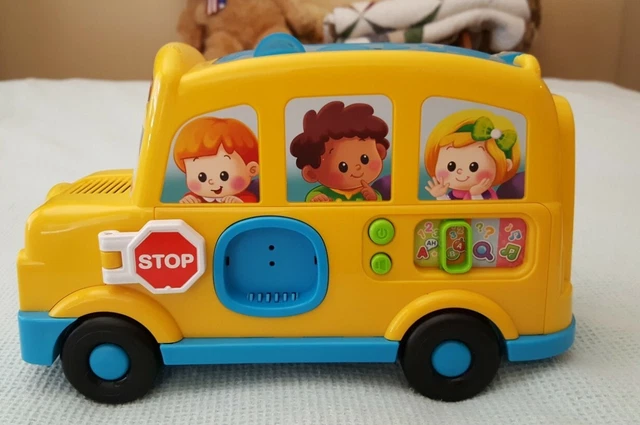 VTECH COUNT AND Learn Alphabet Bus ABC's and 1-10 Numbers- missing ...