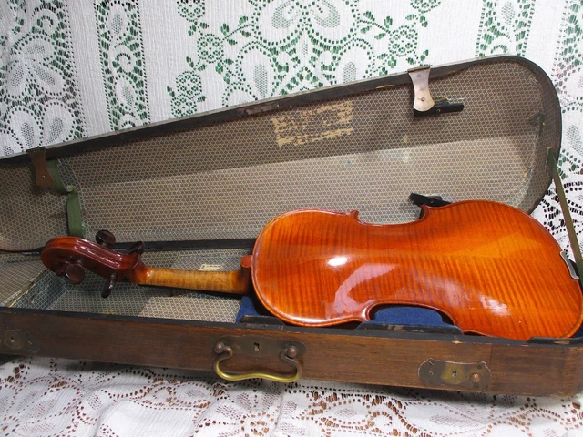 OLD FRENCH VIOLIN Laberte- Humbert Freres 1930 #773 Stradivarius Fancy ...