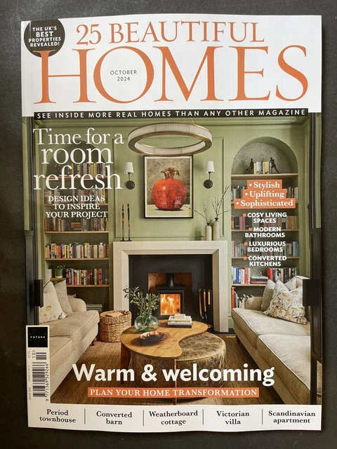 25 BEAUTIFUL HOMES Magazine Issue October 2024 £10.49 - PicClick UK