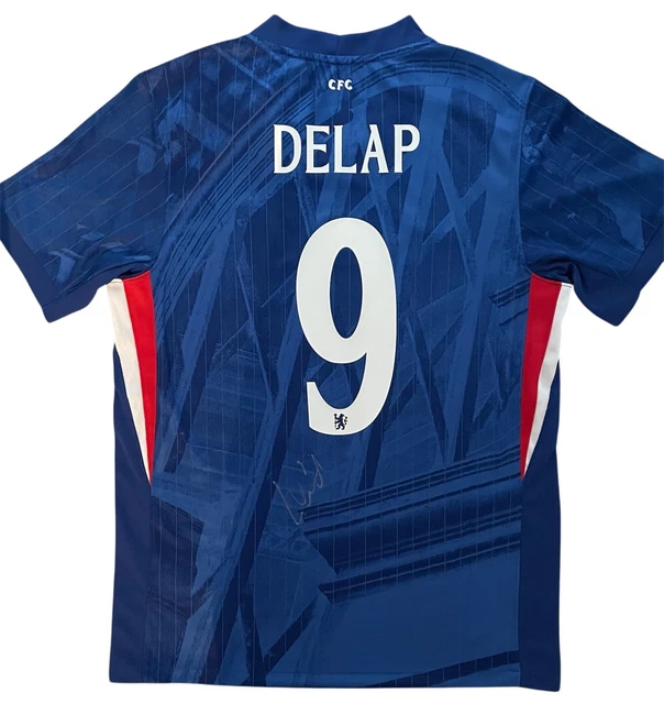 LIAM DELAP SIGNED Chelsea 2025/26 Home Shirt With Proof £104.68 ...