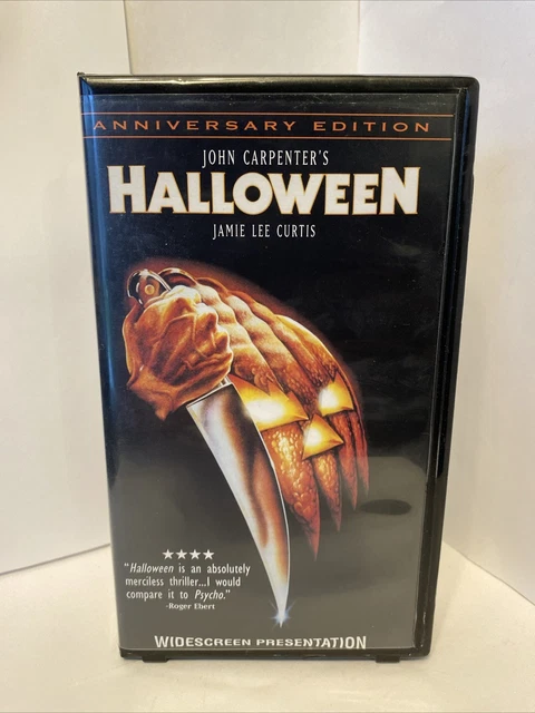 HALLOWEEN ANNIVERSARY SPECIAL Edition VHS 1978 John Carpenter Great ...