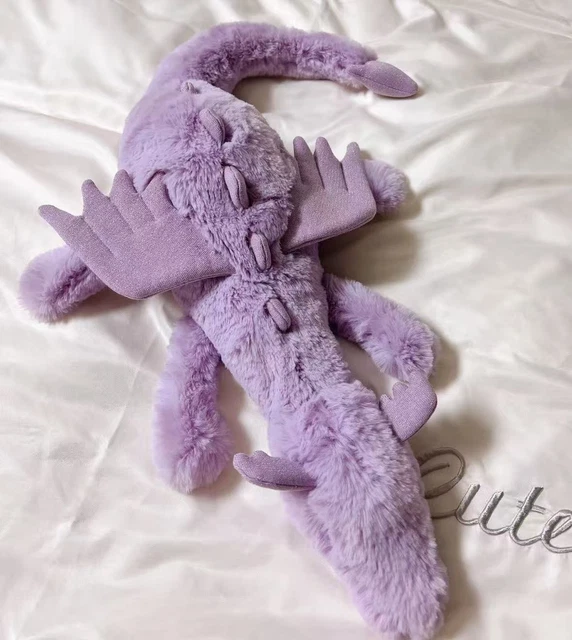JELLYCAT MYTHICAL MYTHICAL Series Purple Dragon 50cmDoll with Dust ...