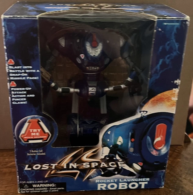LOST IN SPACE Rocket Launcher Robot With Movie Sounds - Trendmasters ...