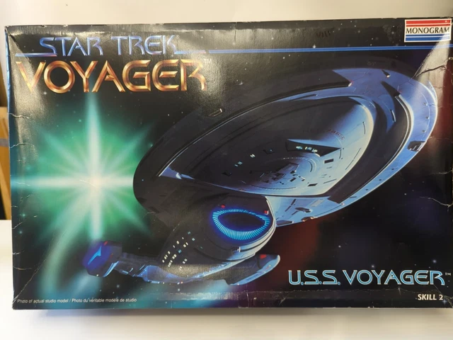 REVELL MONOGRAM STAR Trek USS Voyager Space Ship Plastic Model Kit 3604 ...